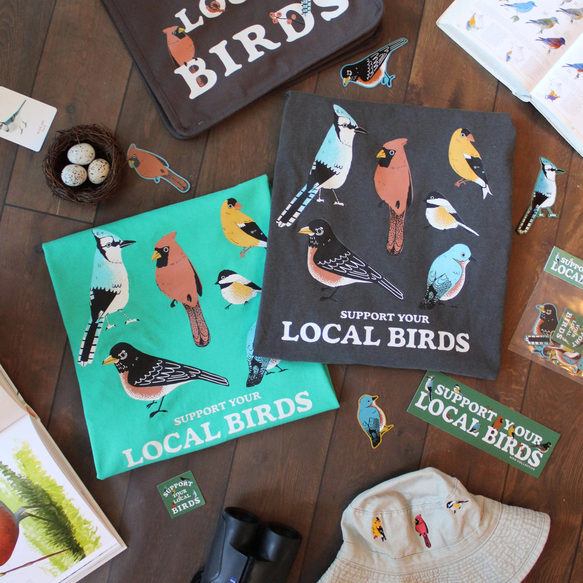 Backyard Birds East Tee – Bird Collective