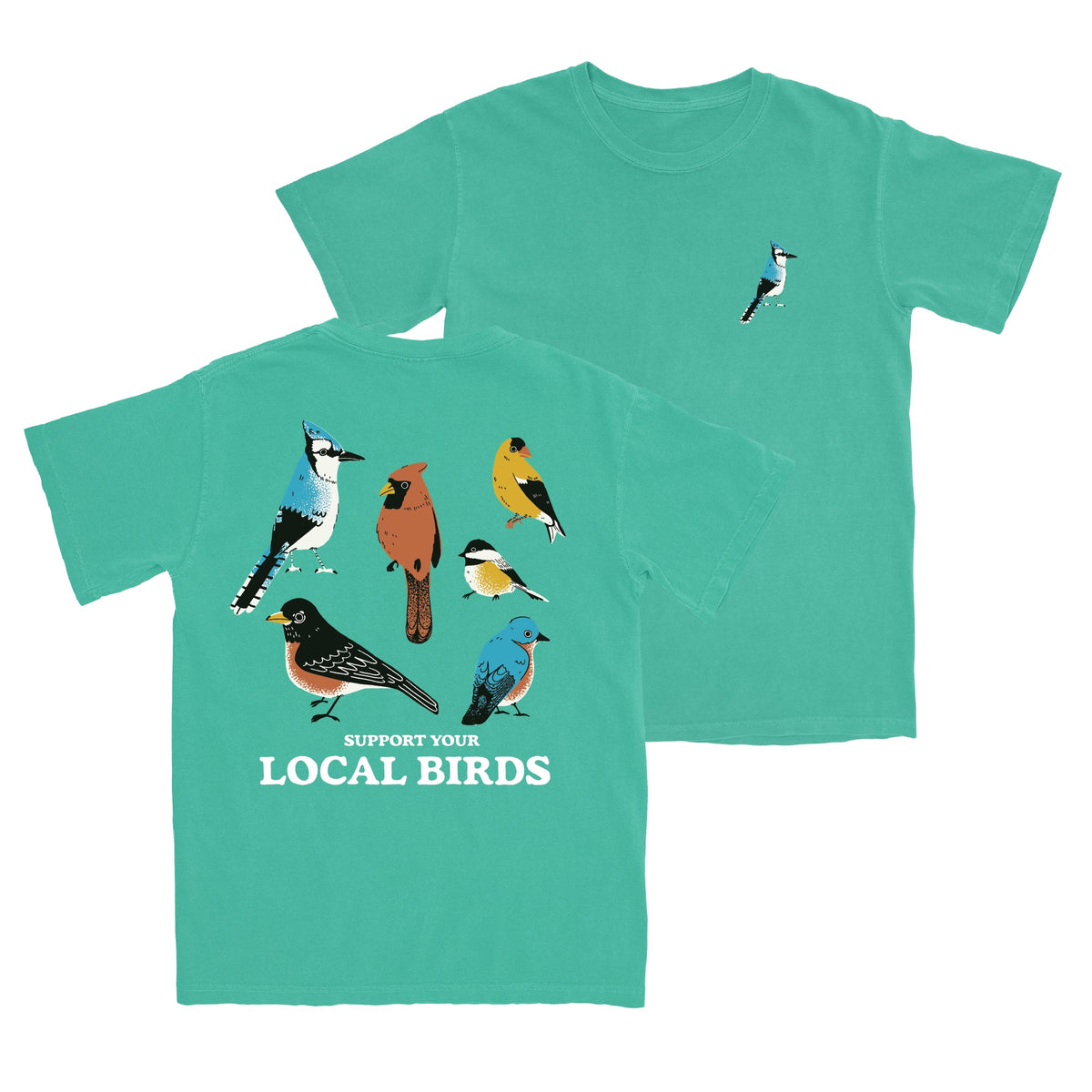 Backyard Birds East Tee – Bird Collective