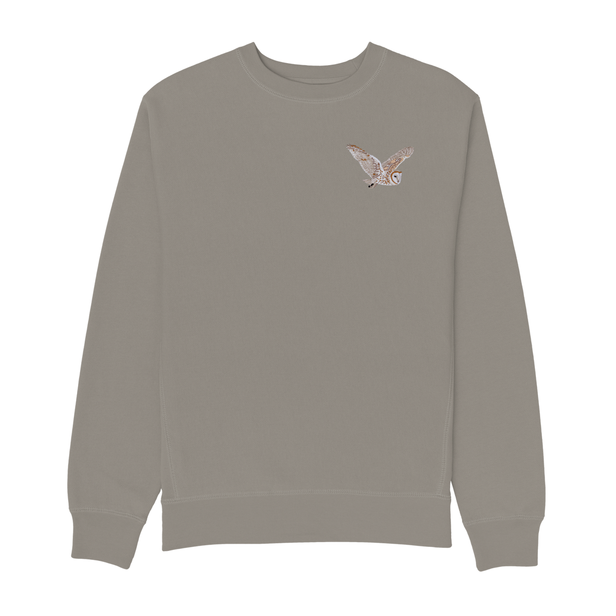 Barn Owl Embroidered Sweatshirt | Bird Collective
