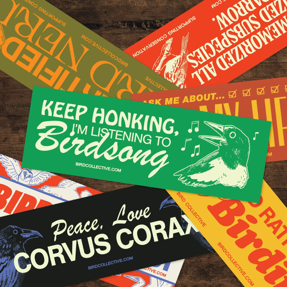 Birdsong Bumper Sticker – Bird Collective