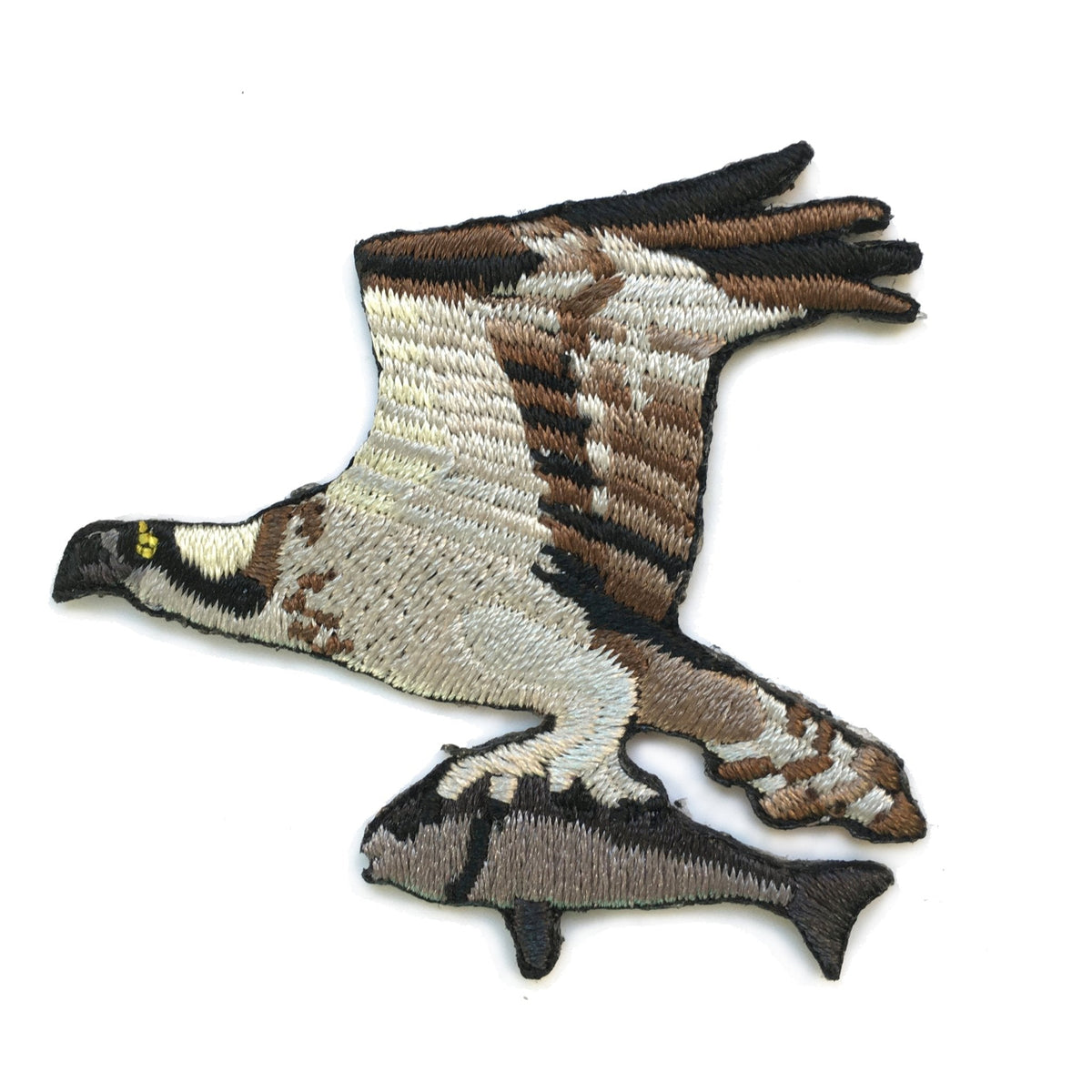Embroidered Iron On Osprey Patch by Bird Collective