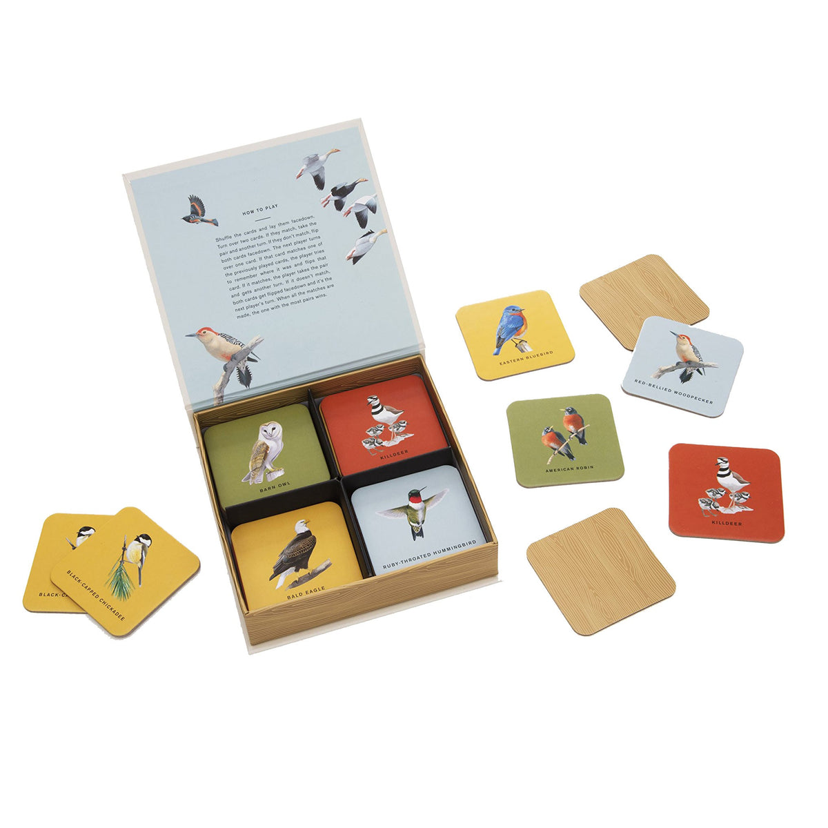 Sibley Backyard Birds Matching Game – Bird Collective